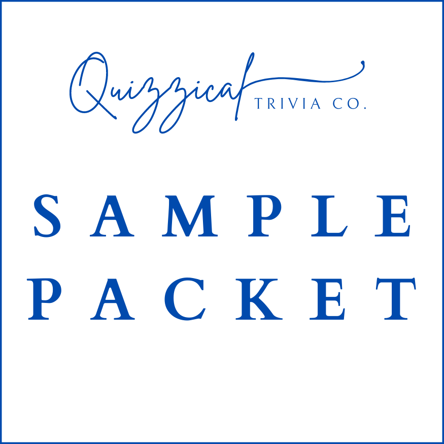 Free Sample Packet – Quizzical Trivia